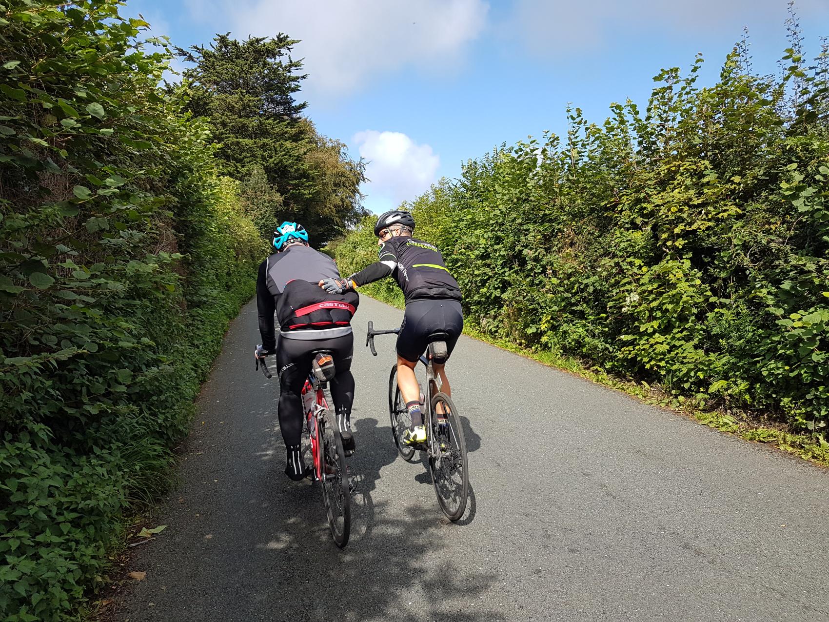 Arriving at the end: Laura rides from Land's End to John o' Groats ...